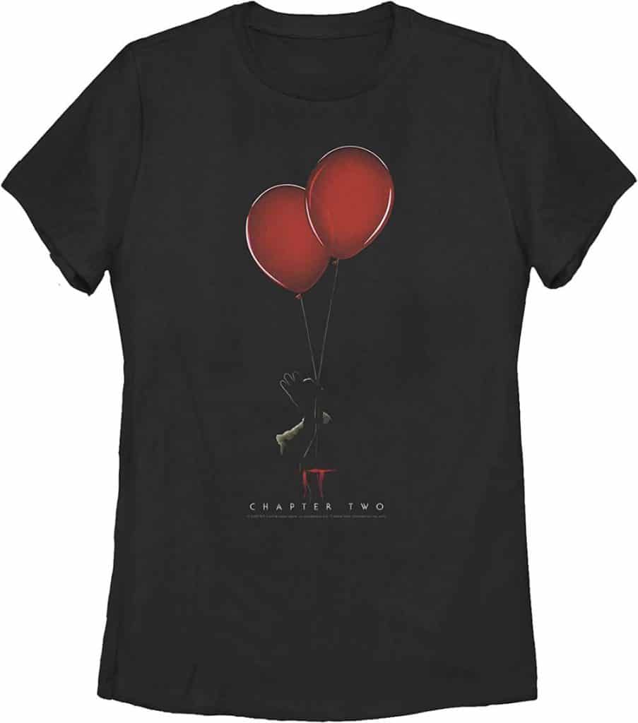 IT Chapter Two T-Shirt Red Balloon Trick IT The Movie Shirt