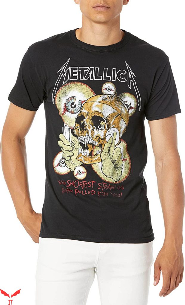Metallica Pushead T-Shirt Vintage Hardcore Punk Heavy Metal