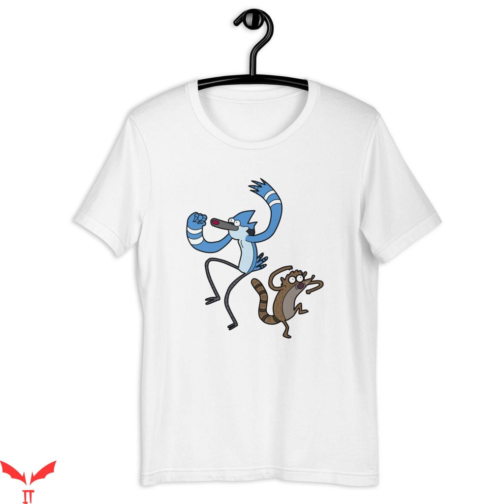 Mordecai And The Rigbys T-Shirt Regular Show Mordecai Rigby