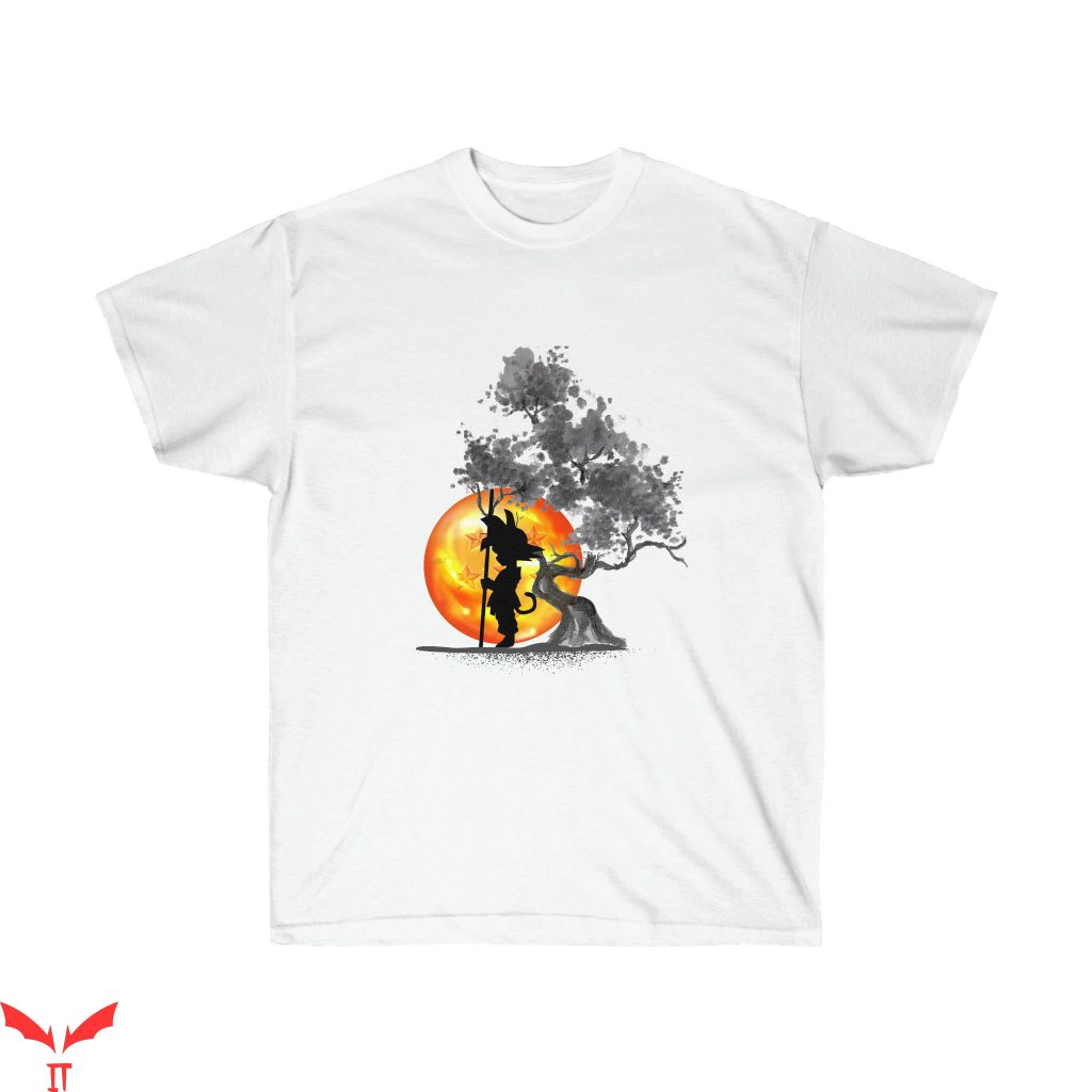 Subtle Anime T-Shirt Dragon Ball Z Goku Cool Design Trendy