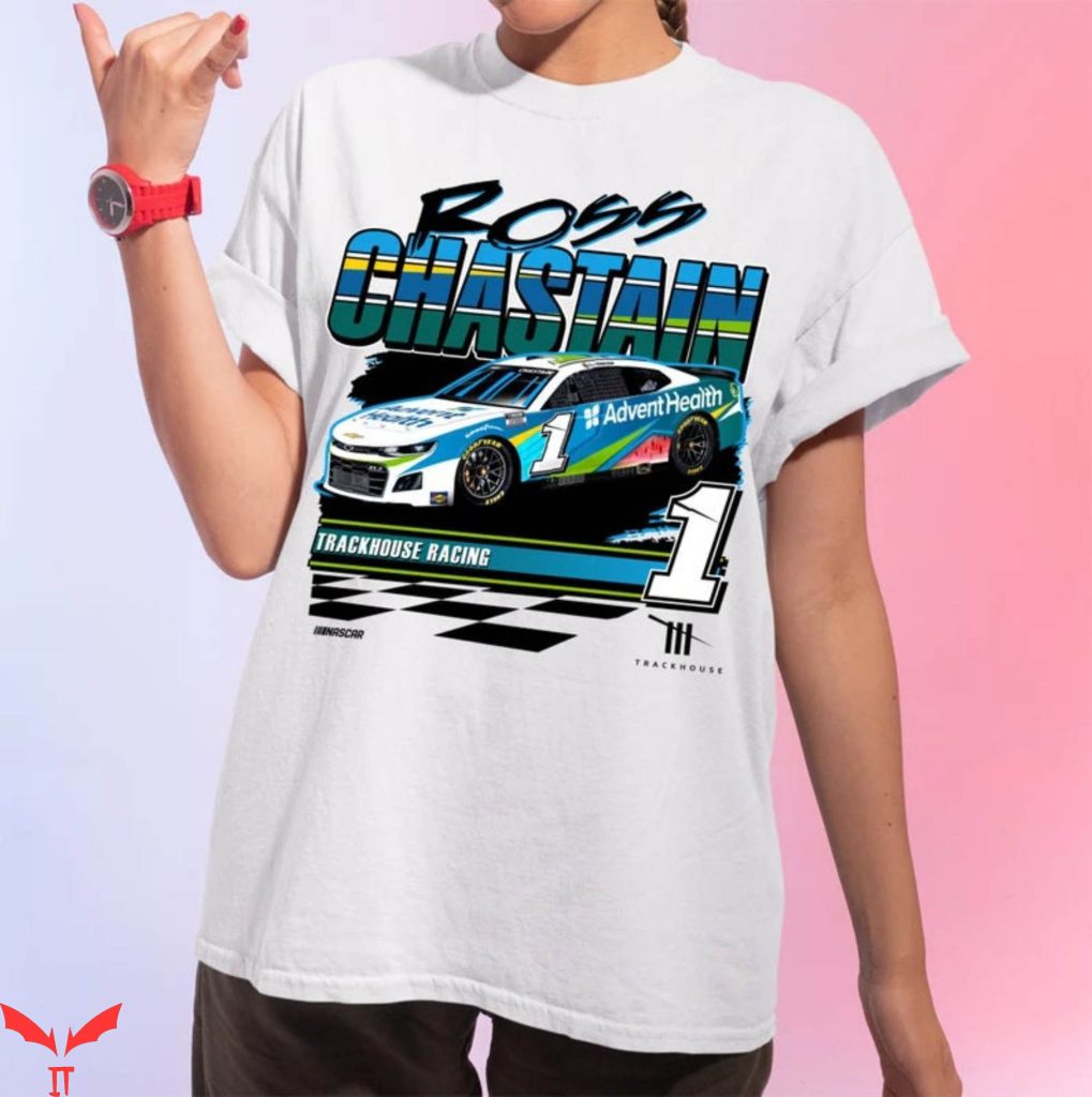 Vintage Nascar T-Shirt The Wall Ross Chastain Championship