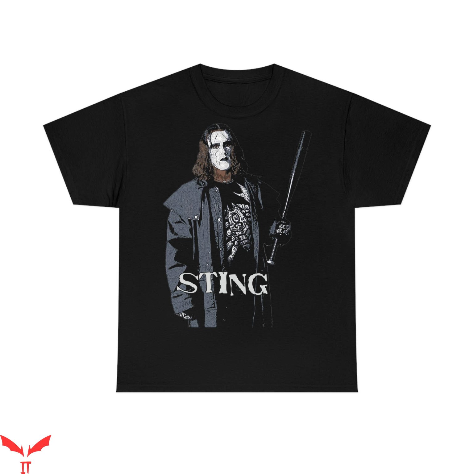 Sting Wcw T Shirt Sting Pro Wrestling Wwe Wcw Aew Tee