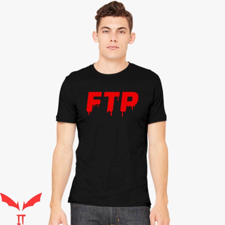 FTP Columbine T-Shirt Classic Lettering Natural Selection