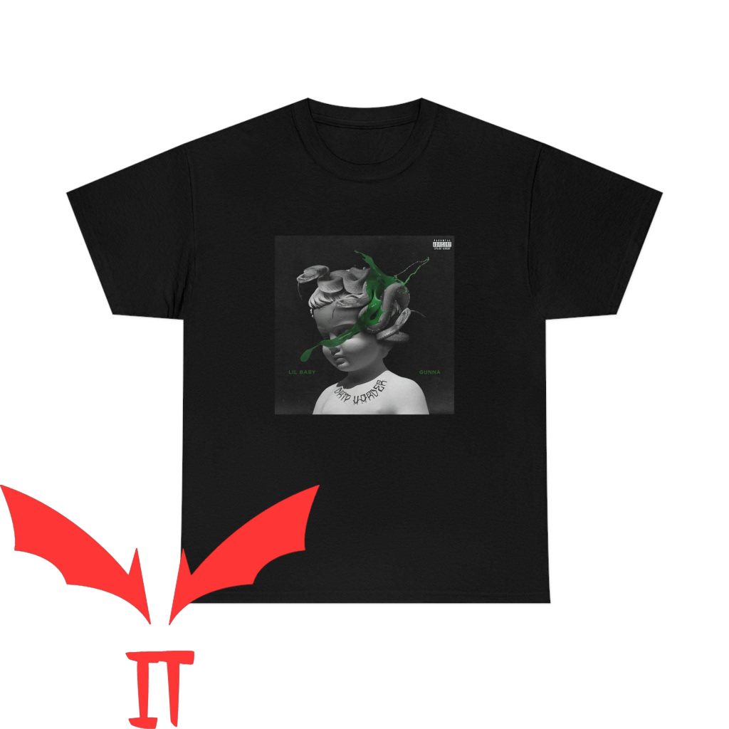 Gunna T-Shirt Lil Baby And Gunna Drip Harder Trendy Tee