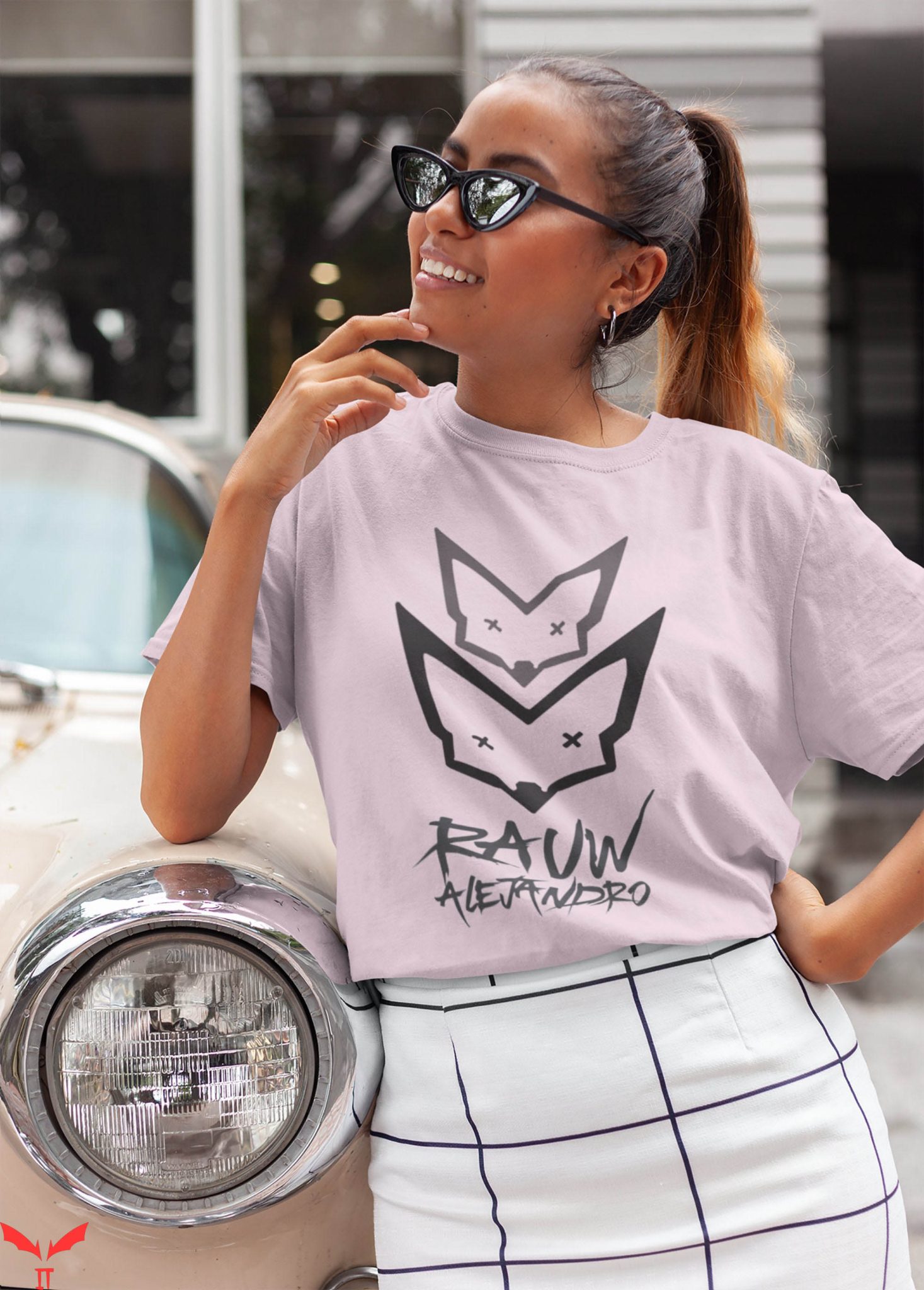 Rauw Alejandro T-Shirt Rauw Alejandro Logo Saturno 2023