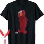 Elmo Birthday T-Shirt Sesame Street 8 Bit