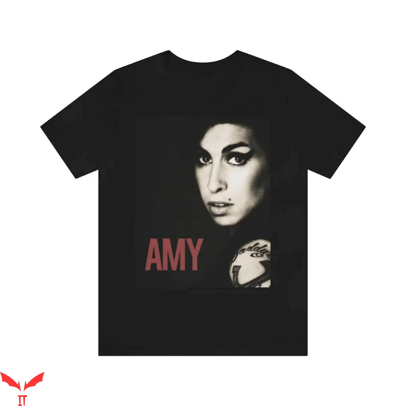 Amy Winehouse T-Shirt Famous Back To Black Rehab Stage