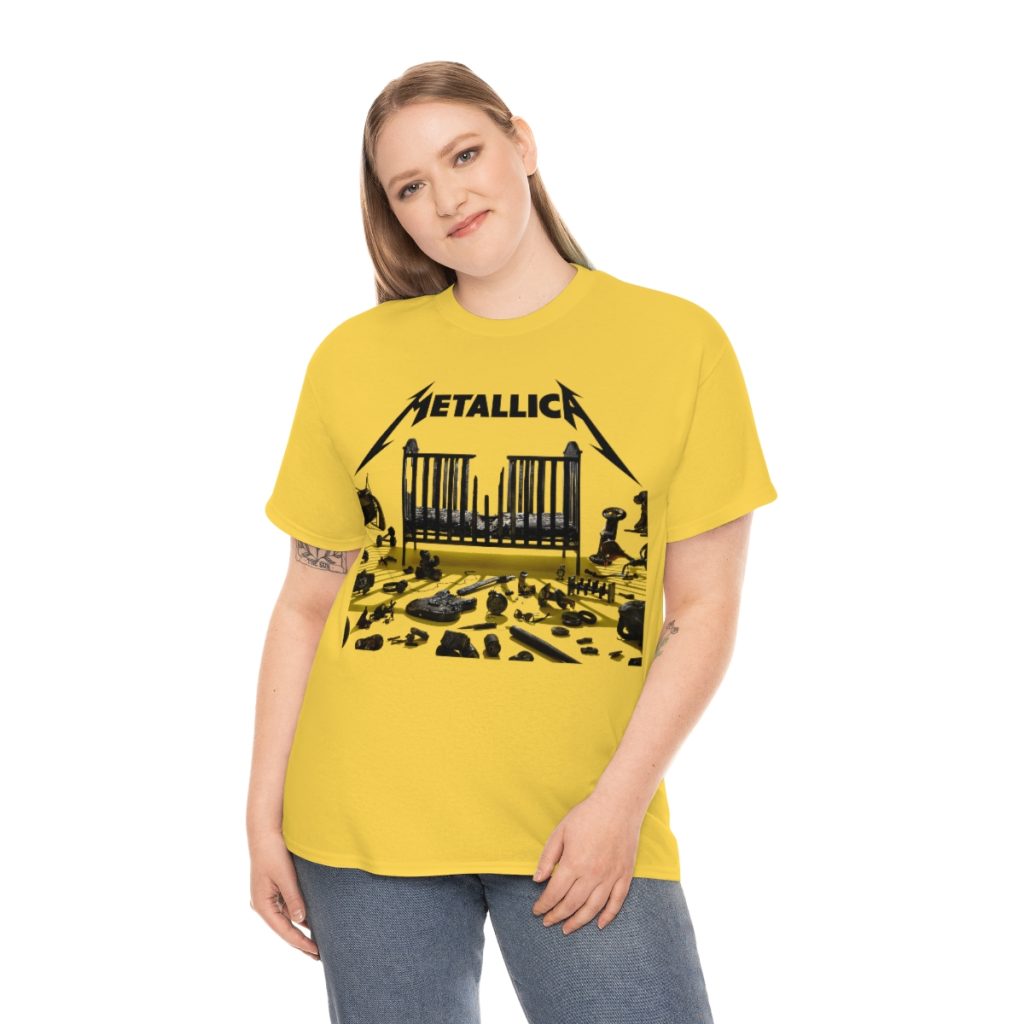 Metallica 2023 - 2024 72 Seasons World Tour Shirt - Yellow