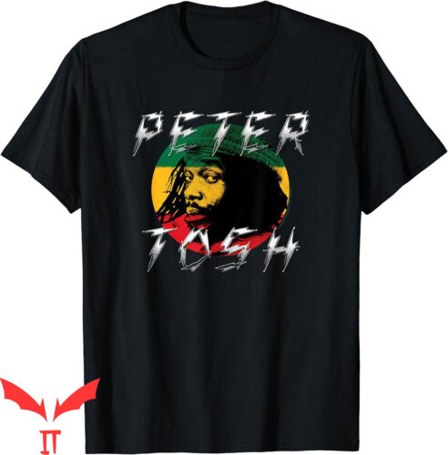 Peter Tosh T-Shirt Rasta Circle Photo By Adrian Boot