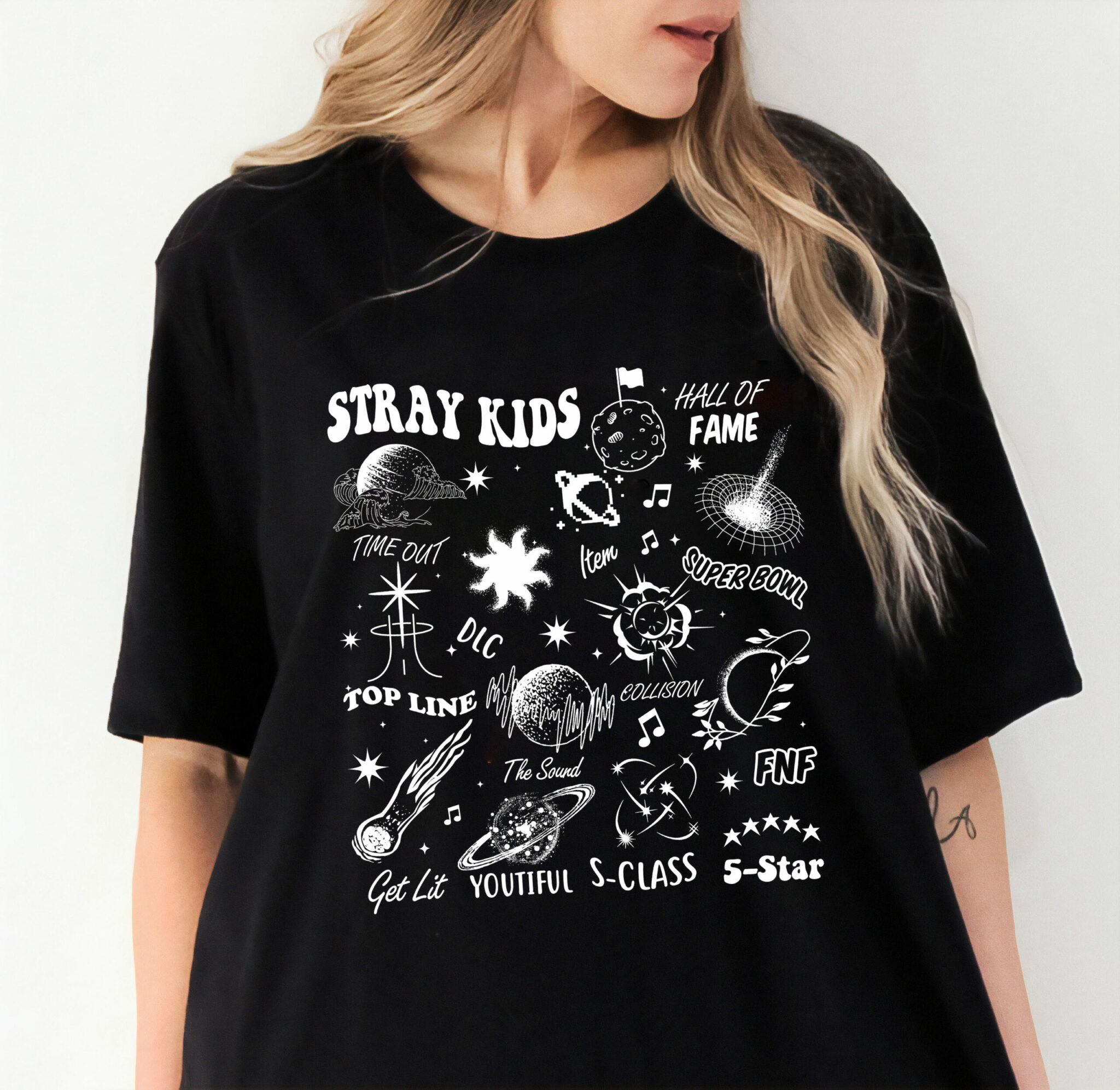 Vintage Stray Kids 5 Star Bang Chan Shirt