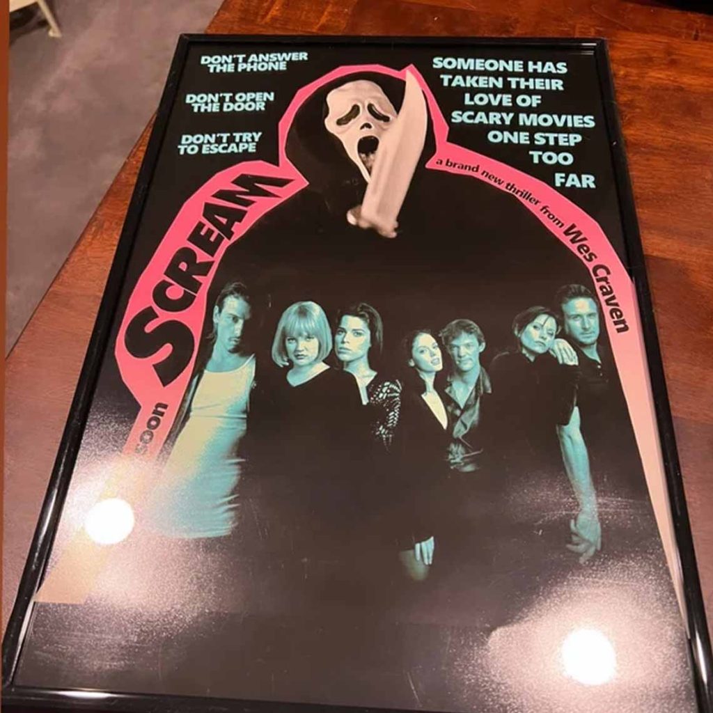1996 Scream Movie Gift For Fan Poster