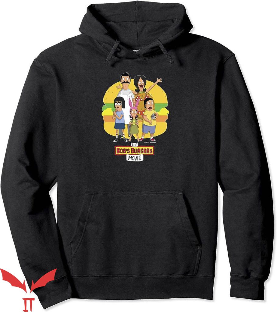 Bob's Burgers Hoodie The Bobs Burgers Movie Logo