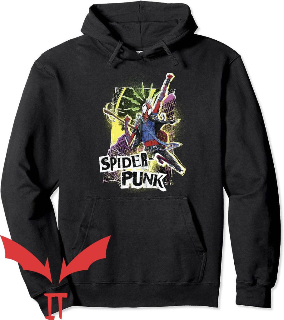 Spider Punk Hoodie Marvel Punk Poster