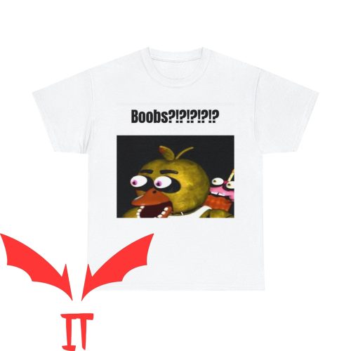 Five Nights At Freddys T-Shirt Bonny Balls Fazbear FNAF Meme