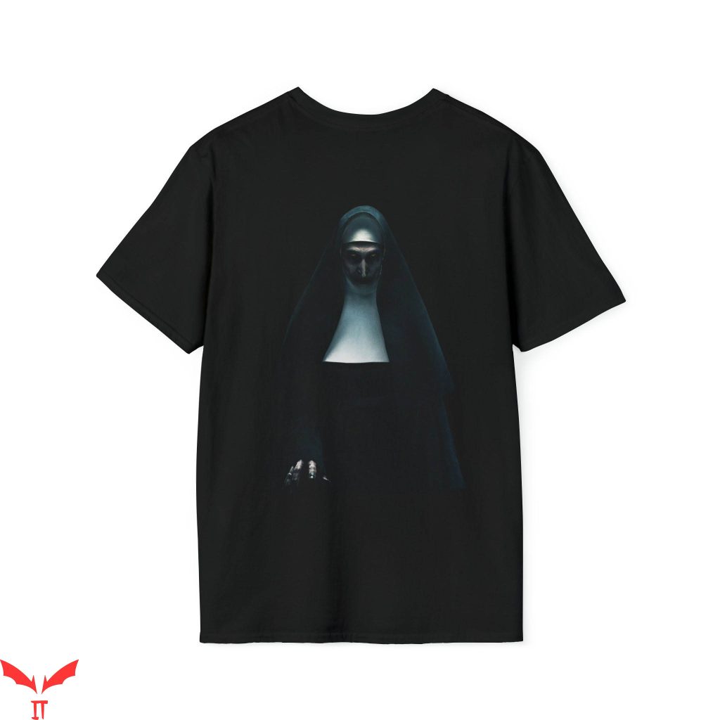 The Nun 2 T-Shirt The Conjuring Neon Nun Horror Movie