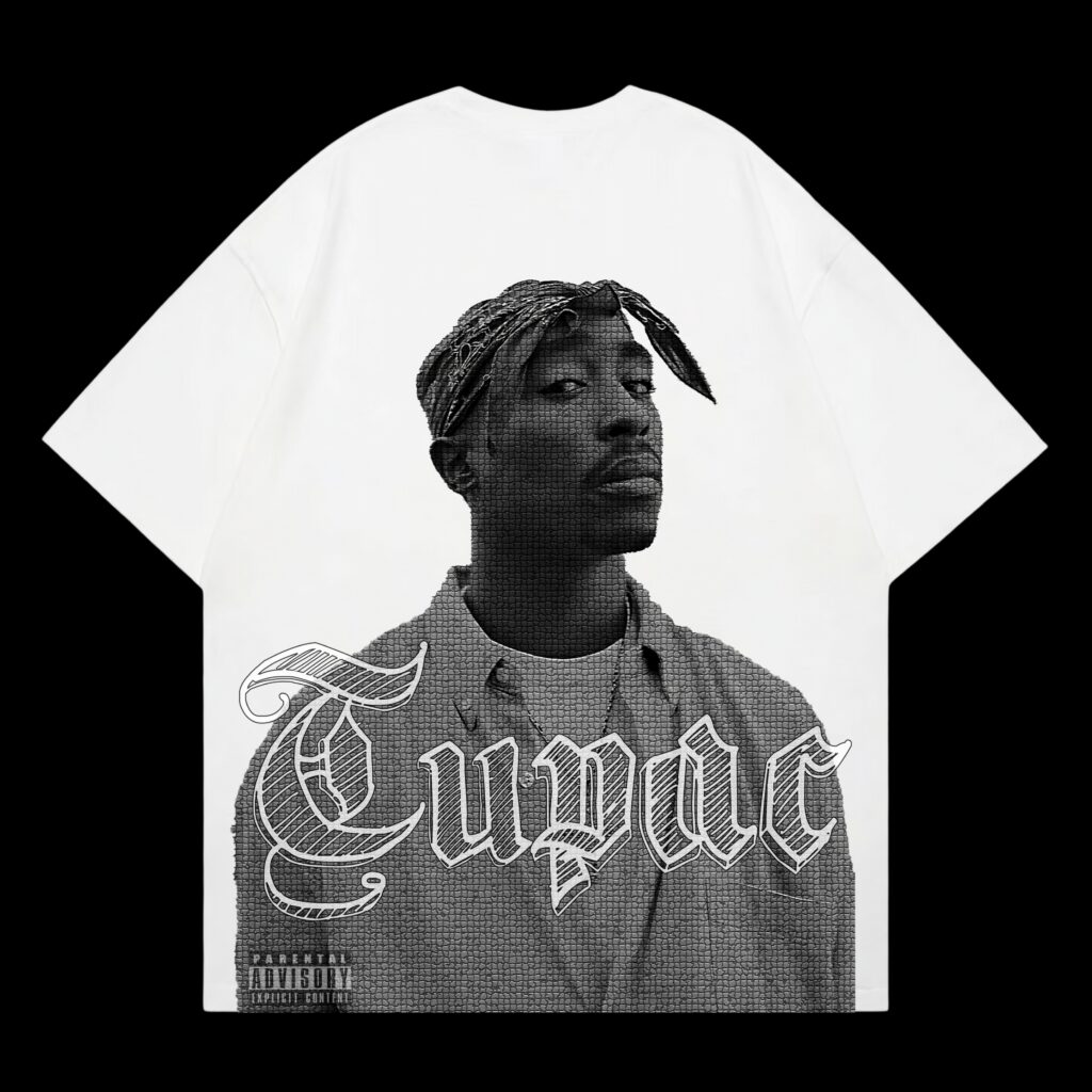 Tupac Oversized Tee