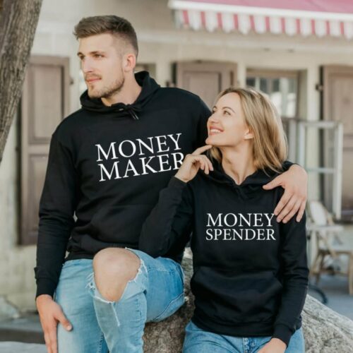 Couple Hoodies Money Maker