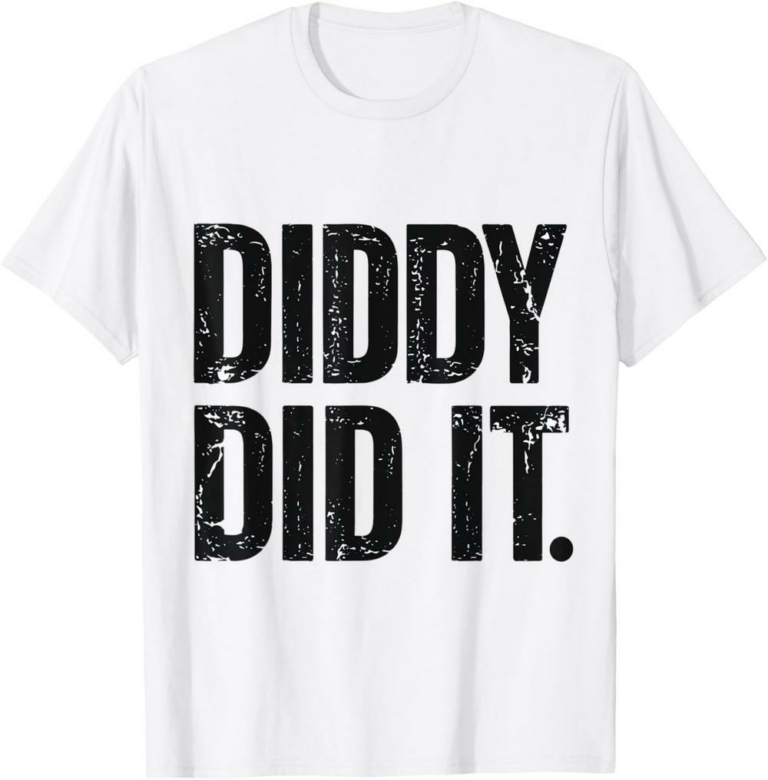 Free Diddy T-Shirt Diddy Did It Design
